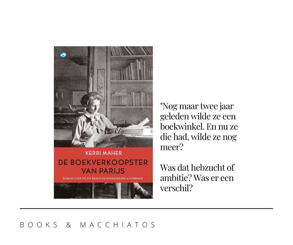 De boekverkoopster van Parijs, Kerri Maher - Books & Macchiatos